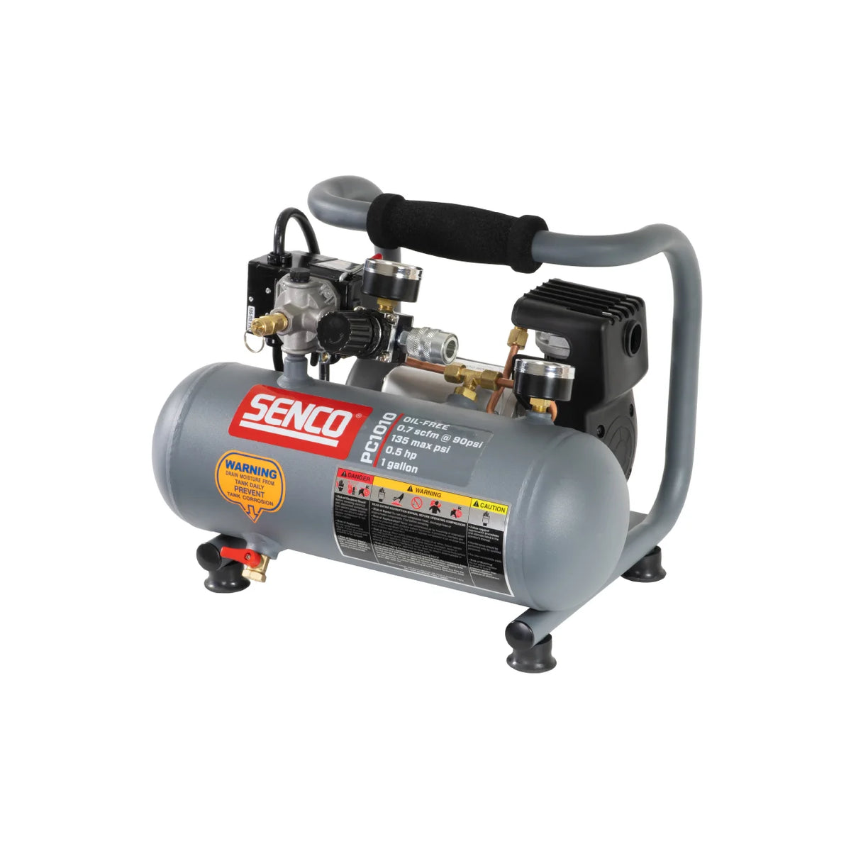 Senco PC1010 1 Gallon Micro Oil-less Compressor — Coastal Tool