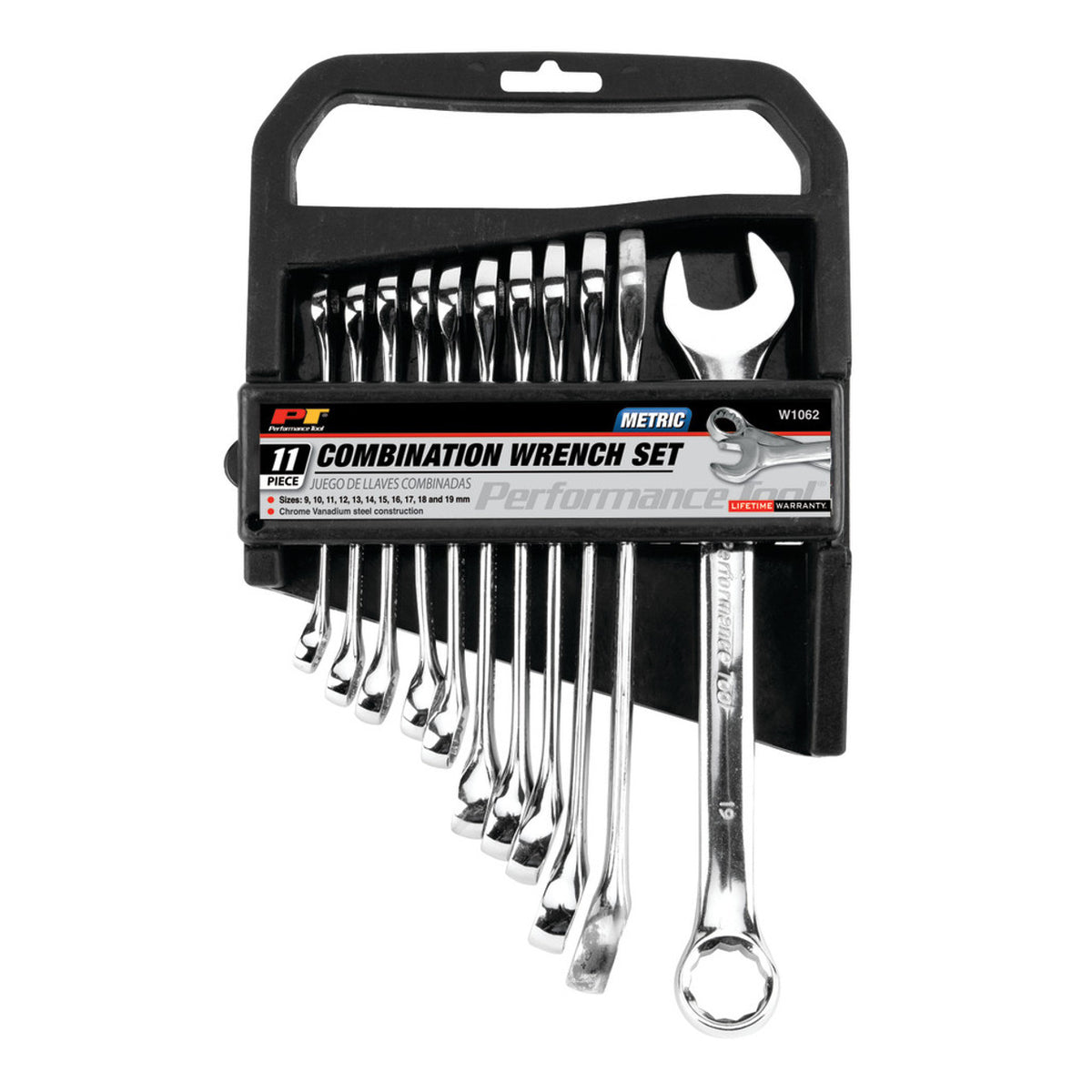 Performance Tool W1062 11 Piece Metric Combination Wrench Set — Coastal ...