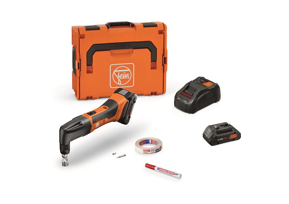 Fein ABLK 18 1.6 E AS SET 18V Cordless Nibbler Kit — Coastal Tool