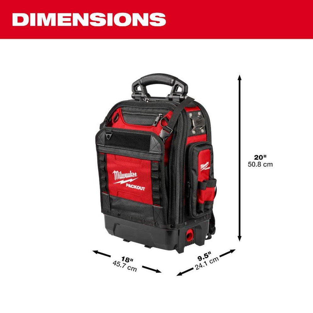 Milwaukee 48-22-8303 PackOut Structured Backpack — Coastal Tool
