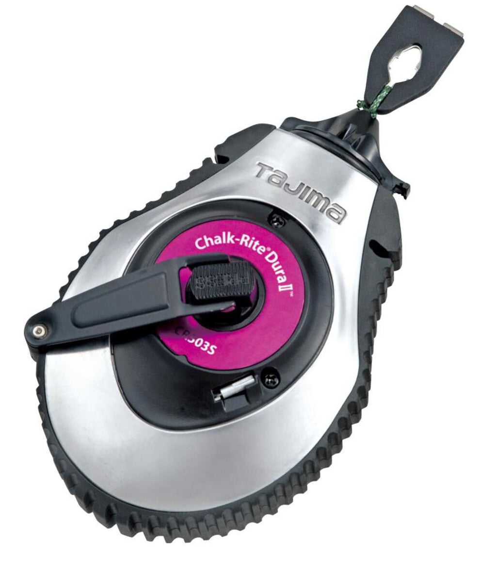 Tajima CR503S Chalk-Rite Dura II 100' Chalk Snap-Line — Coastal Tool