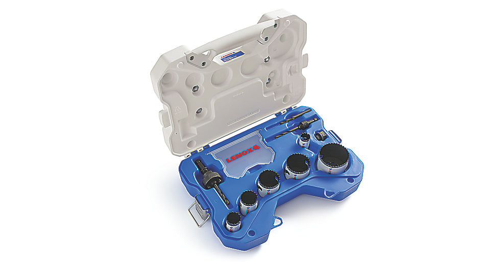 Lenox 30800-600L 10 Pc Electrician's Hole Saw Kit — Coastal Tool