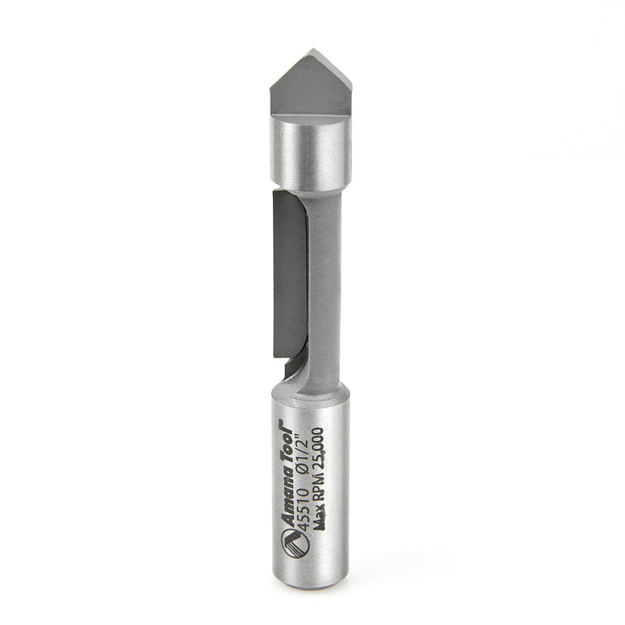 Amana 45510 Concave Grind Panel Pilot Router Bit — Coastal Tool