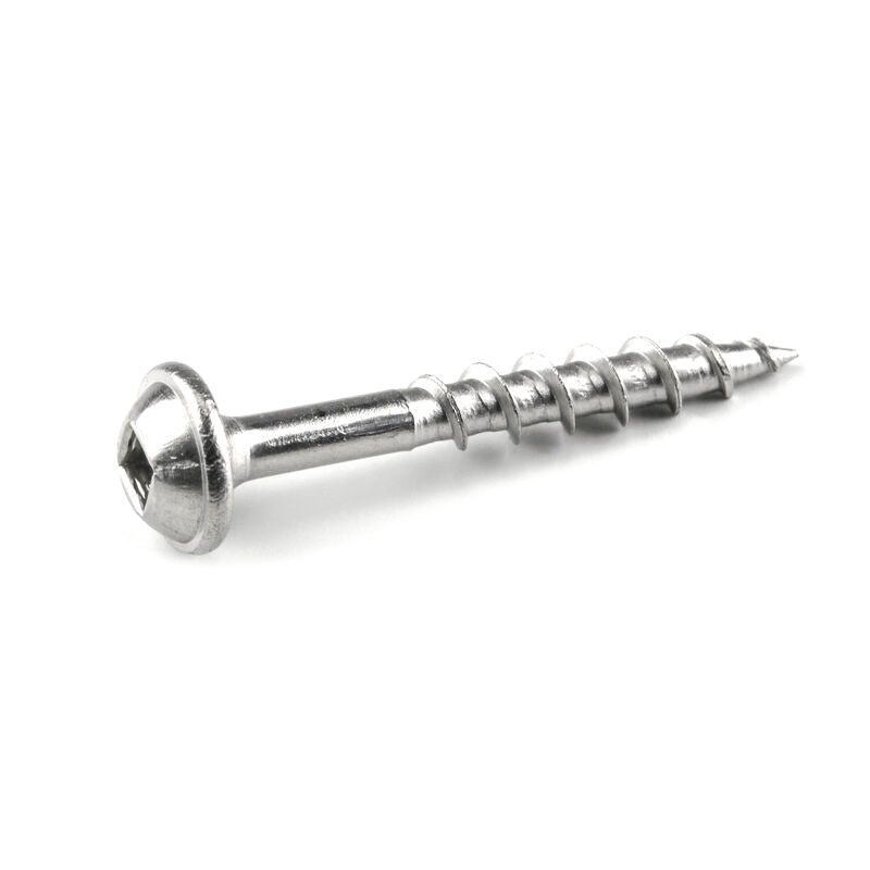 Kreg Stainless Steel Pocket Hole Coarse Thread Screws with Max-Loc Hea ...