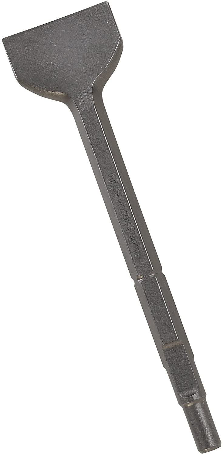 Bosch HS1810 3"x 12" Scaling Chisel Round Hex/Spline Hammer Steel ...