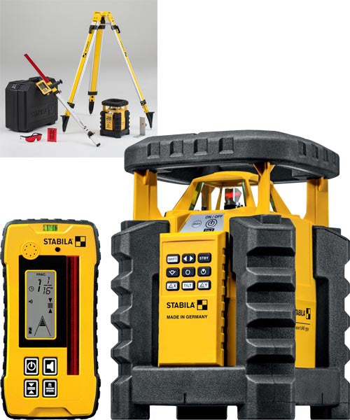 Stabila LAR 350 Rotational Laser 9-Piece Kit #19111 — Coastal Tool